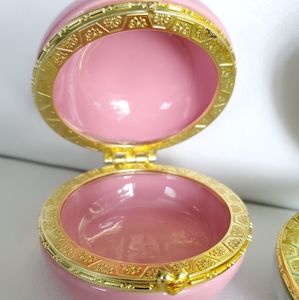 Storage & Organization | Macaron Shaped Pastel Gold Jewelry Box | Poshmark